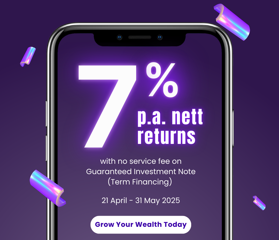 Guaranteed Investment Notes - 0% Service Fee Campaign